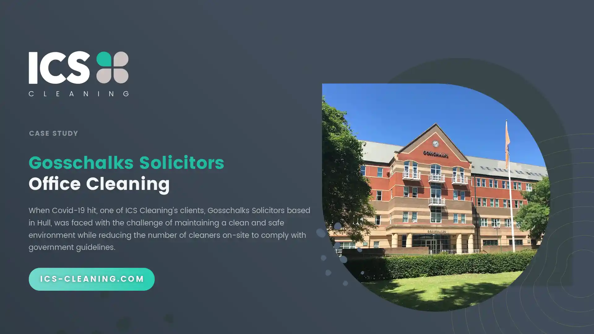 Office Cleaning Hull: ICS Case Study - Gosschalks Solicitors